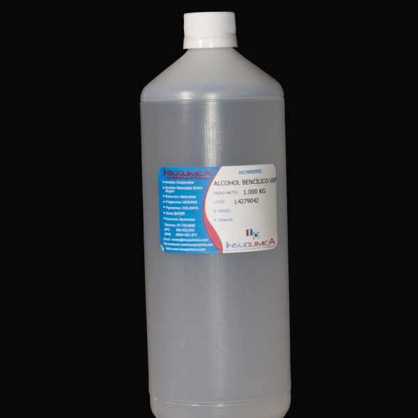 ALCOHOL BENCILICO USP – Galón x 4 Kg. – Tienda Online – Insuquimica SAC
