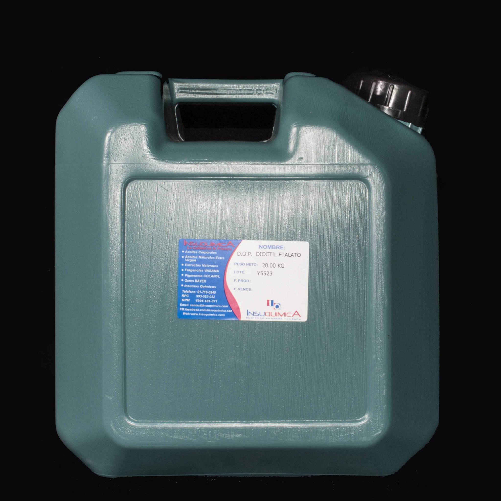 D.O.P. DIOCTIL FTALATO – Bidón x 20 Lt. – Tienda Online – Insuquimica SAC
