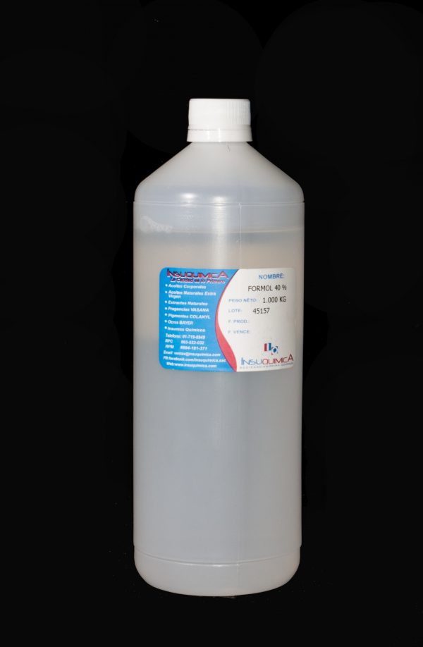 FORMOL 40% – VENCEDOR – NACIONAL – Frasco x 1 Kg. – Tienda Online ...