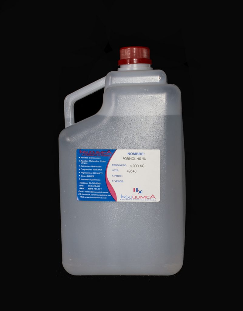 FORMOL 40% – VENCEDOR – NACIONAL – Galón x 4 Kg. – Tienda Online ...