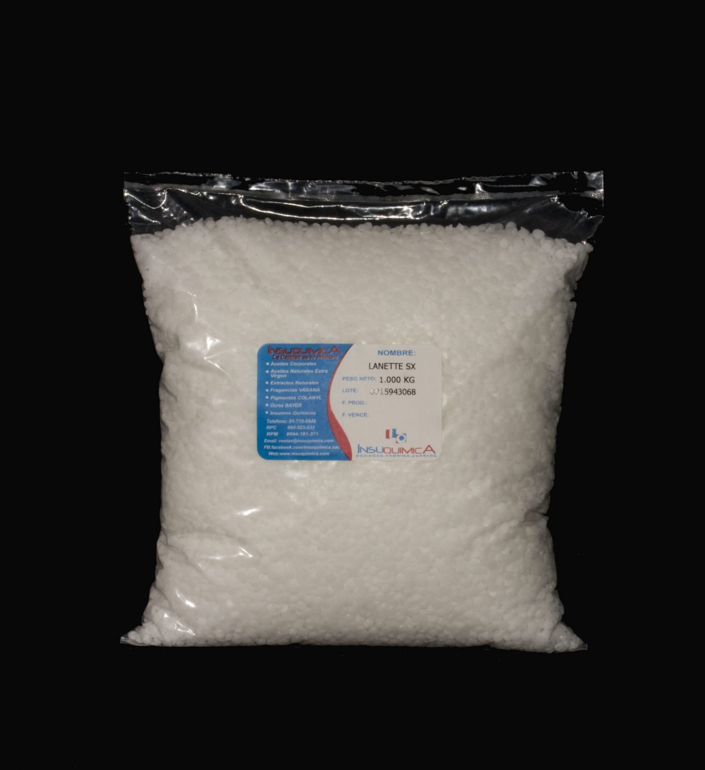 LANETTE SX USP – BASF – ALEMANIA – Bolsa x 1 Kg. – Tienda Online – Insuquimica SAC