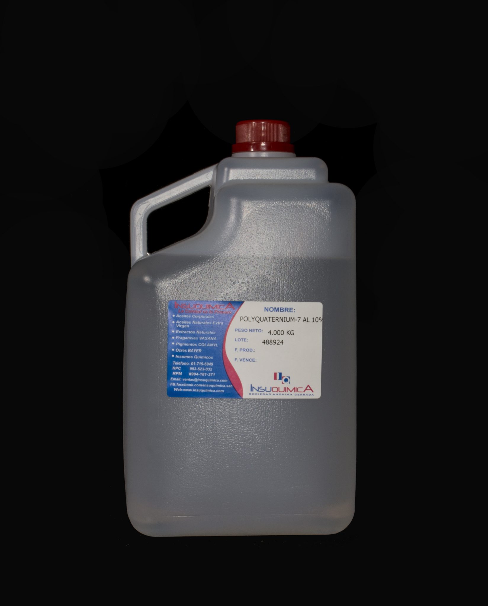 POLYQUATERNIUM 7 AL 10% – 3V ZIGMA – USA – Galón x 4 Kg. – Tienda ...