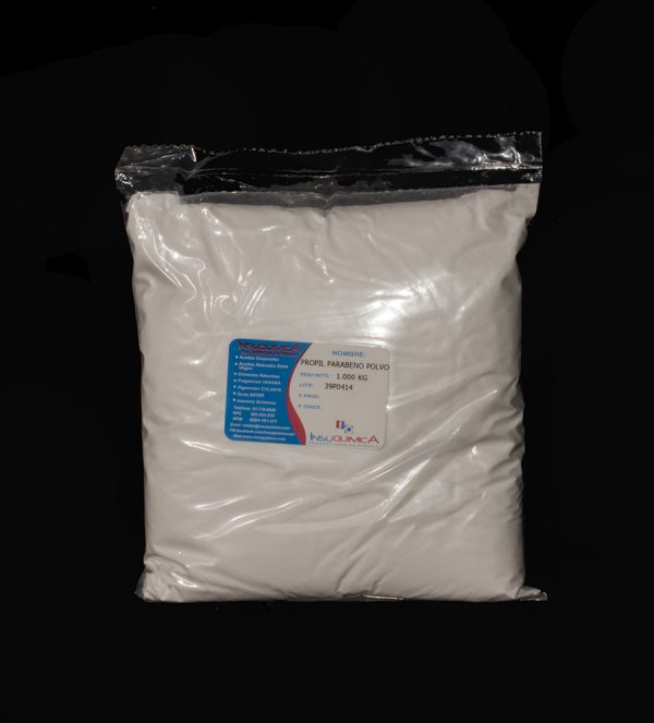 PROPIL PARABENO EN POLVO USP – SALIGIN PP – SALICYLATES – Bolsa x 1 Kg ...
