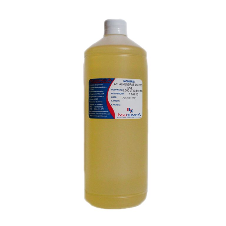 ACEITE DE ALMENDRAS DULCES USP – USA – Frasco x 1 Lt. – Tienda Online – Insuquimica SAC