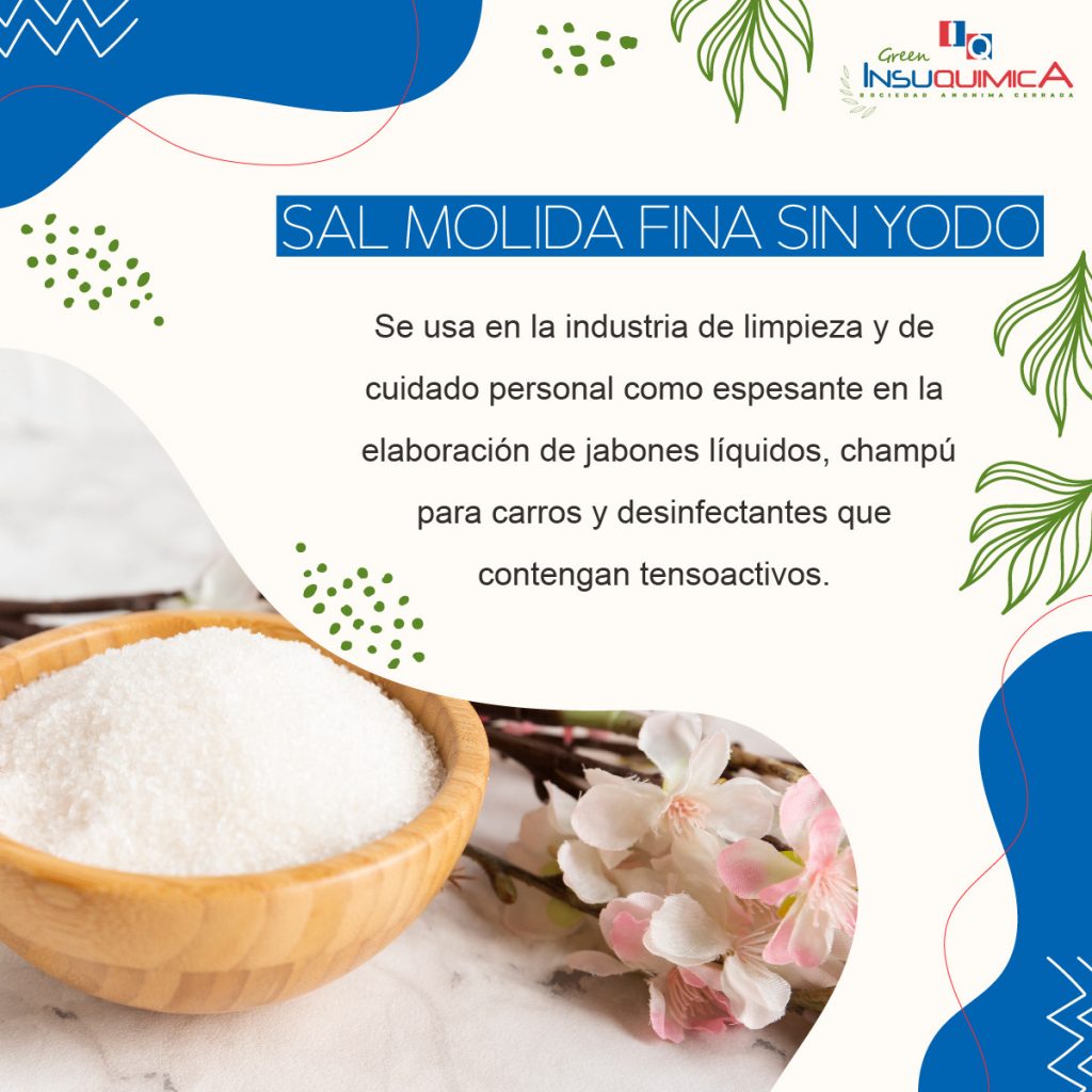 SAL MOLIDA FINA SIN YODO – Bolsa x 25 Kg. – Tienda Online – Insuquimica SAC