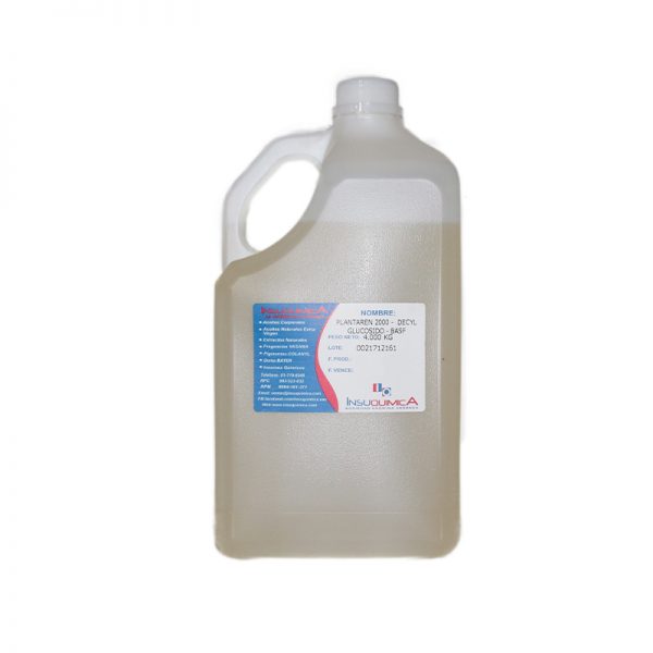 PLANTAREN 2000 – DECYL GLUCOSIDO – ECOCERT – BASF – ALEMANIA – Frasco x 1 Kg. – Tienda Online ...