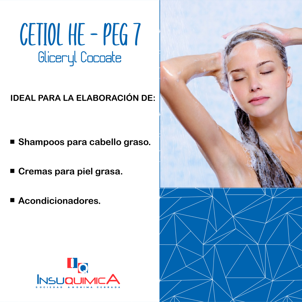 CETIOL HE – PEG 7 GLICERIL COCOATE – BASF – ALEMANIA – Frasco x 1 Kg ...