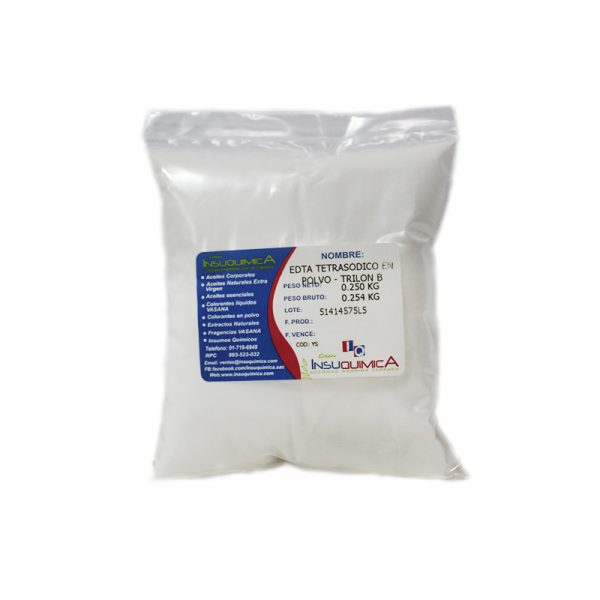 EDTA TETRASODICO POLVO – TRILON B – BASF – ALEMANIA – Frasco x 0.250 Kg. – Tienda Online ...